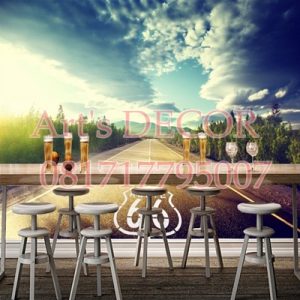 Toko Wallpaper Dinding Di Tangerang Harga Murah langsung Pasang